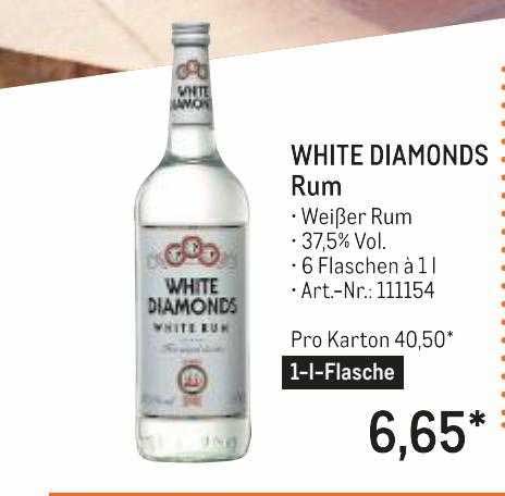 White Diamonds Rum Angebot bei METRO