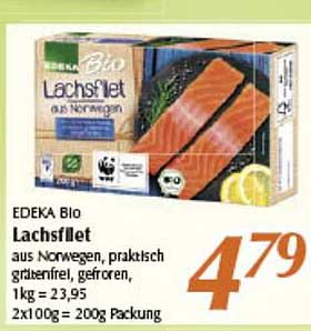Edeka Bio Lachsfilet Angebot bei Inkoop - 1Prospekte.de