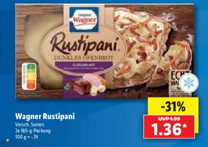 Wagner Rustipani Angebot bei Lidl - 1Prospekte.de