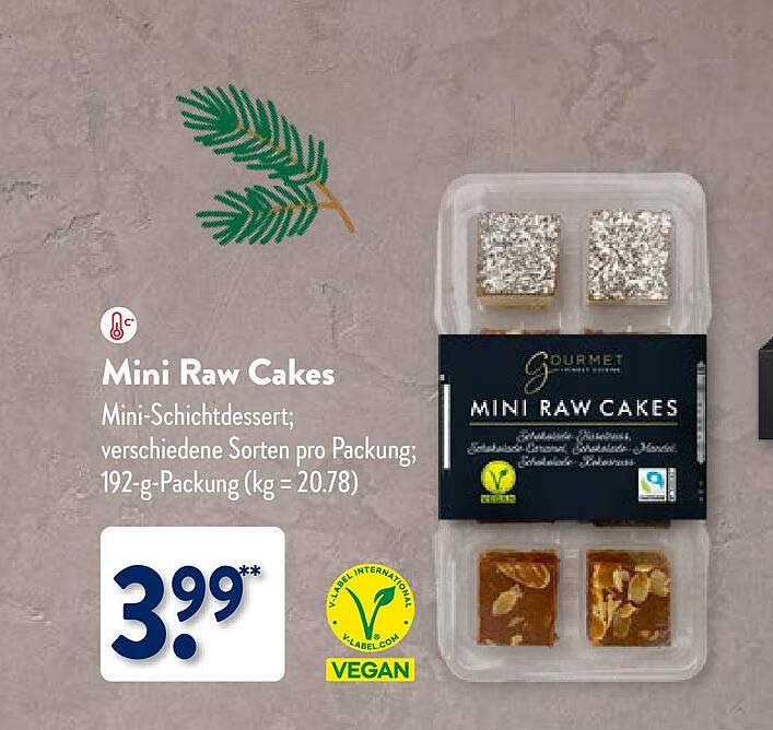 Mini Raw Cakes Angebot bei ALDI Nord - 1Prospekte.de