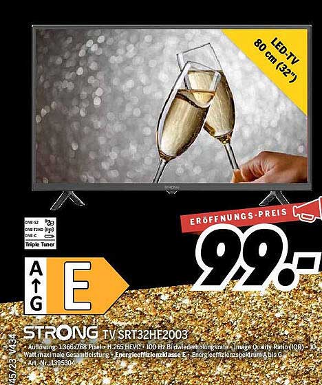 Strong Tv Srt32hf2003 Led-tv 32" Angebot bei MEDIMAX - 1Prospekte.de