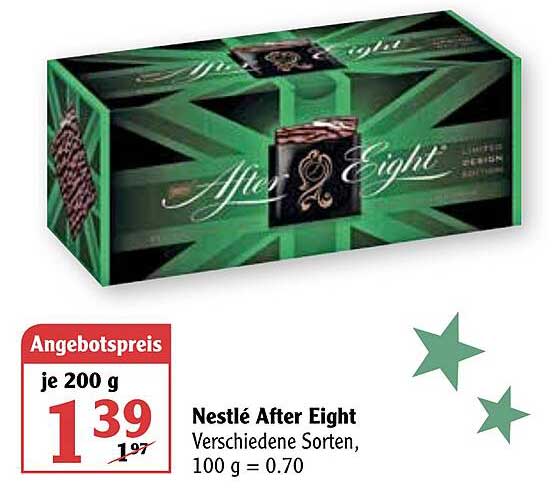 Nestlé After Eight Angebot bei Globus - 1Prospekte.de