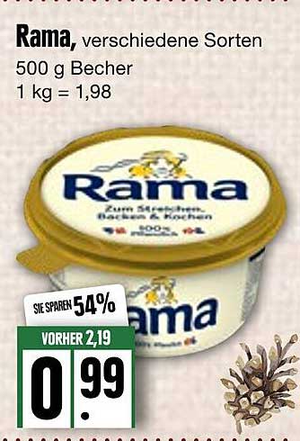 Rama Angebot bei Edeka Frischemarkt