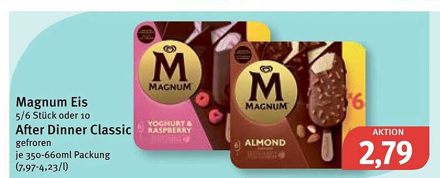 Magnum Eis After Dinner Classic Angebot bei Feneberg - 1Prospekte.de