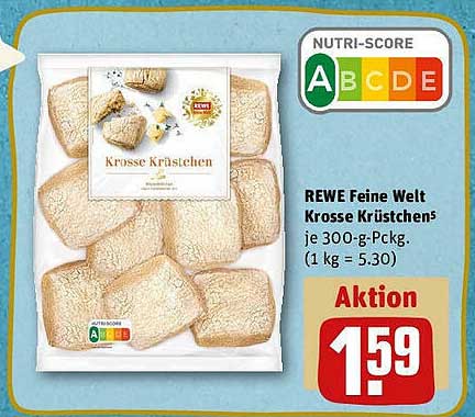 Rewe Feine Welt Krosse Krüstchen Angebot bei REWE - 1Prospekte.de