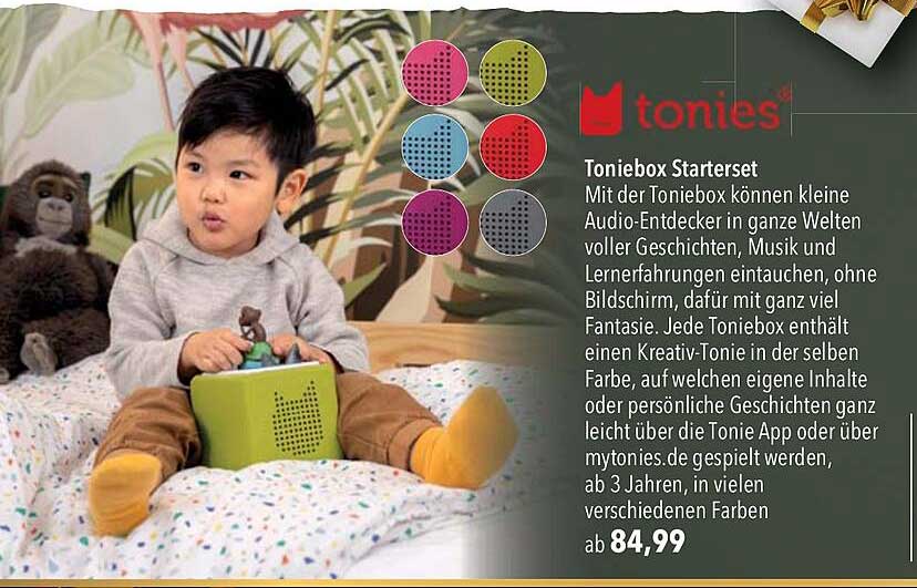 Tonies Toniebox Starterset Angebot bei CITTI Markt - 1Prospekte.de
