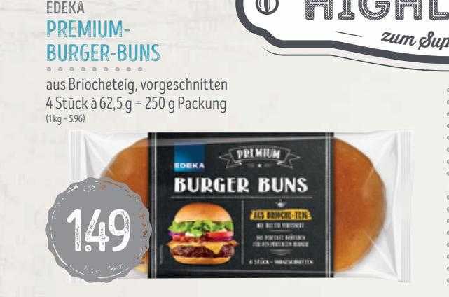 Edeka Premium-burger-buns Angebot bei Edeka Struve - 1Prospekte.de