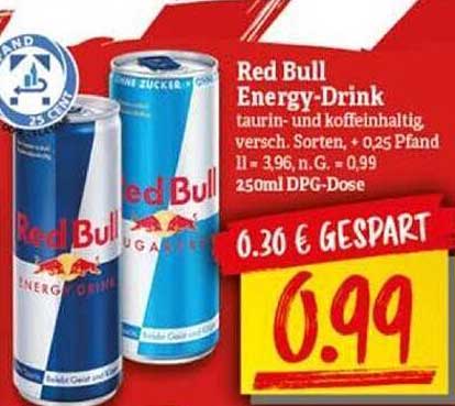 Red Bull Energy-drink Angebot bei NP Discount - 1Prospekte.de