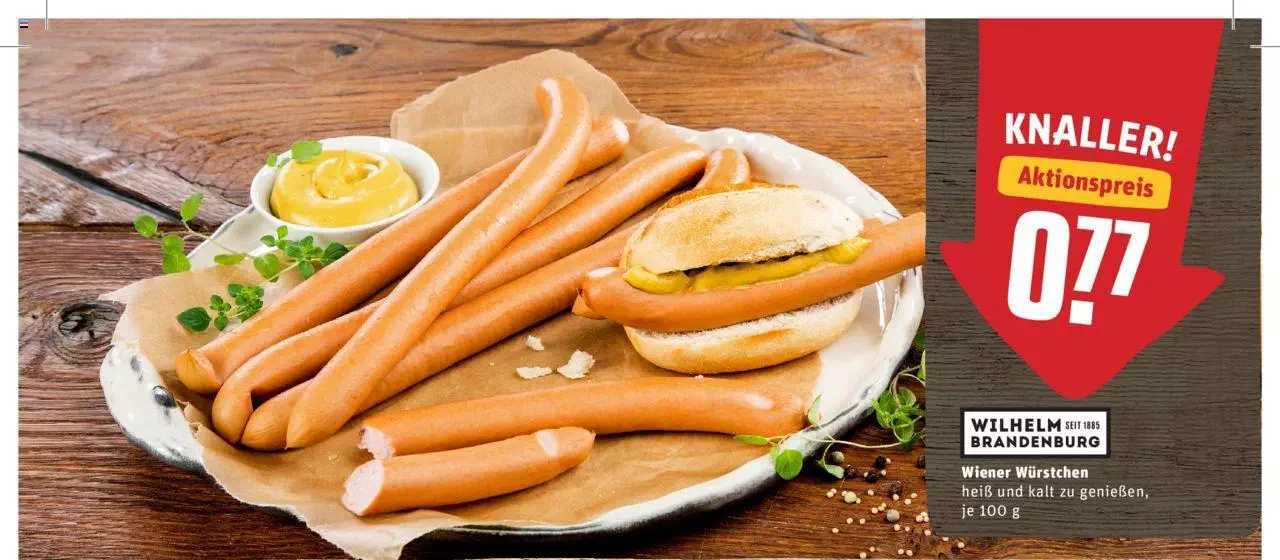Wiener Würstchen Angebot bei REWE - 1Prospekte.de