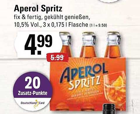 Aperol Spritz Angebot bei EDEKA - 1Prospekte.de