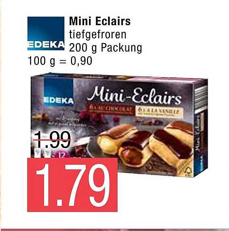 Edeka Mini Eclairs Angebot bei Marktkauf - 1Prospekte.de