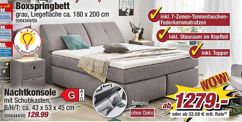 Poco Boxspringbett Angebote