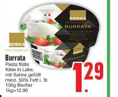 Edeka Burrata Angebot bei EDEKA - 1Prospekte.de