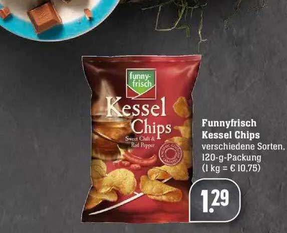 Funnyfrisch Kessel Chips Angebot bei EDEKA