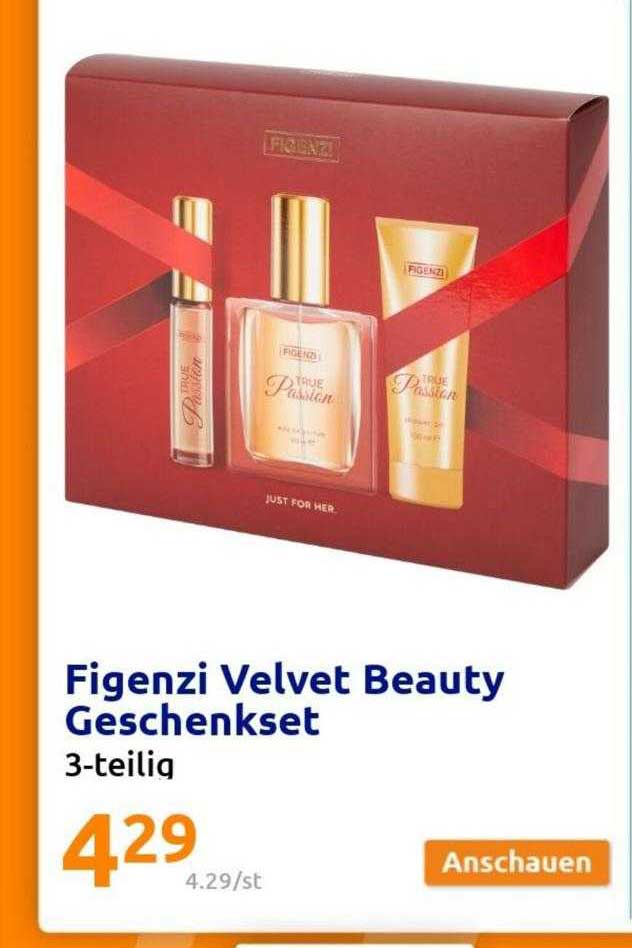 Figenzi Velvet Beaty Geschenkset Angebot bei Action - 1Prospekte.de