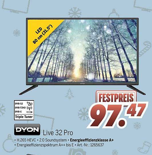 Dyon Live 32 Pro Angebot bei MEDIMAX - 1Prospekte.de