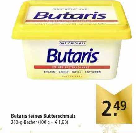 Butaris Feines Butterschmalz Angebot bei Marktkauf - 1Prospekte.de