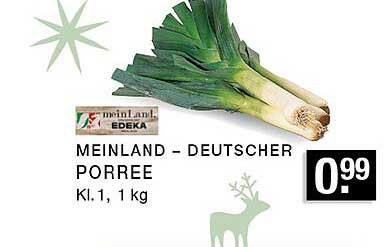Meinland Edeka Porree Angebot bei Edeka Zurheide - 1Prospekte.de