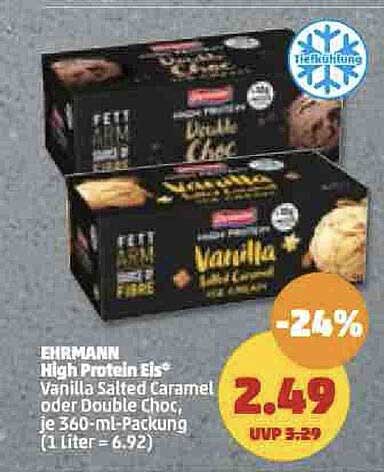 Ehrmann High Protein Eis Angebot bei Penny - 1Prospekte.de