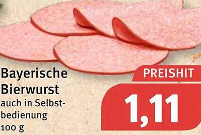 Bayerische Bierwurst Angebot bei Feneberg - 1Prospekte.de