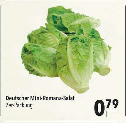 Deutscher Mini-romana-salat Angebot bei CITTI Markt - 1Prospekte.de