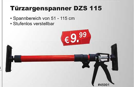Türzargenspanner Dzs 115 Angebot bei Stabilo Fachmarkt