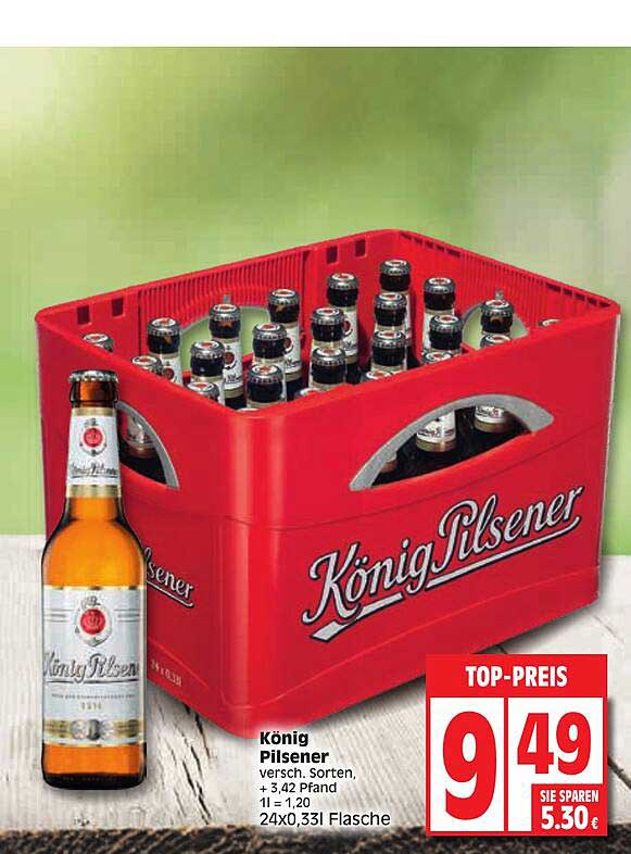 Fabelhafte Knig Pilsener Angebot Edeka Fotos