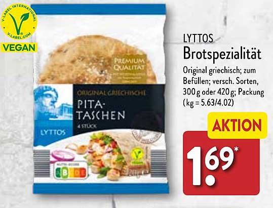 Lyttos Brotspezialität Angebot bei ALDI Nord - 1Prospekte.de