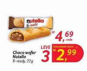 Choco Wafer Nutella Angebot bei Zurbrüggen - 1Prospekte.de