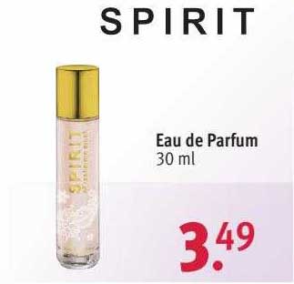 Spirit Eau De Parfum Angebot bei ROSSMANN - 1Prospekte.de