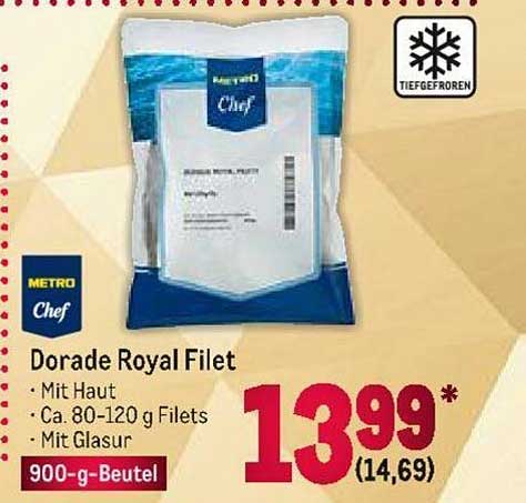 Metro Chef Dorade Royal Filet Angebot bei METRO - 1Prospekte.de