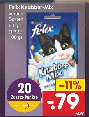 Felix Knabber-mix Angebot bei Netto Marken-Discount - 1Prospekte.de