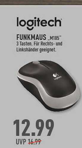 Logitech Funkmaus M185 Angebot bei Marktkauf - 1Prospekte.de