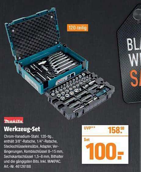 Makita Werkzeug Set Angebot Bei Werkers Welt 1prospekte De