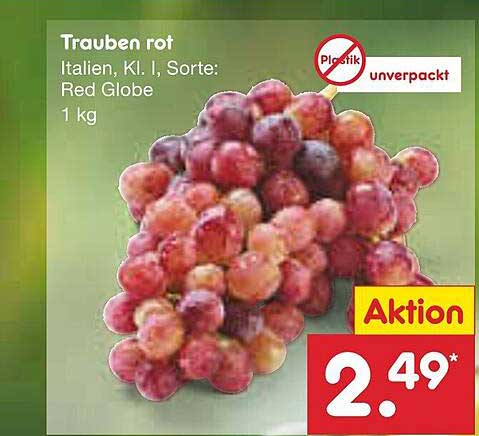 Trauben Rot Angebot bei Netto Marken-Discount - 1Prospekte.de