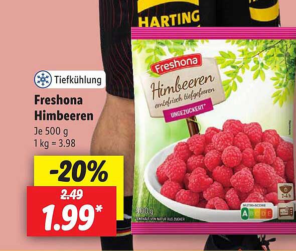 Freshona Himbeeren Angebot bei Lidl - 1Prospekte.de