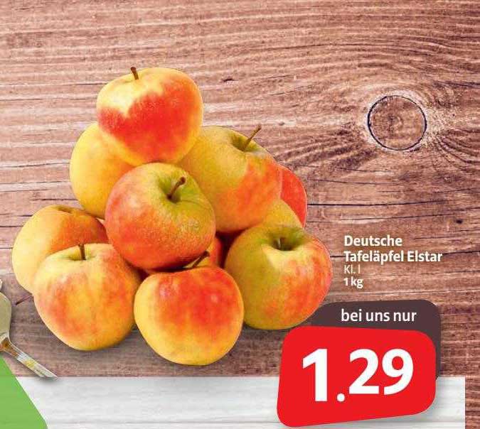 Deutsche Tafeläpfel Elstar Angebot bei Nah&frisch - 1Prospekte.de