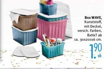 Box Wave Angebot bei Trends Mobel