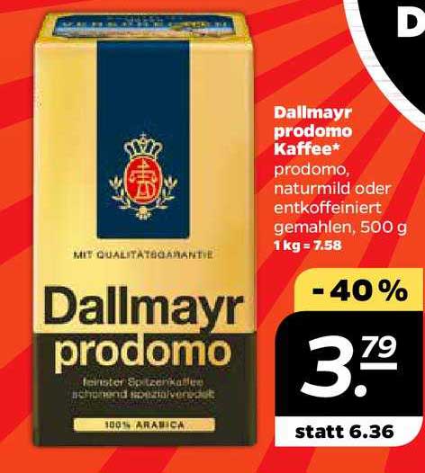 Dallmayr Prodomo Kaffee Angebot bei Netto - 1Prospekte.de