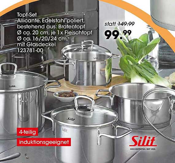 Topf-set Allicante Silit Angebot bei Möbel Martin - 1Prospekte.de
