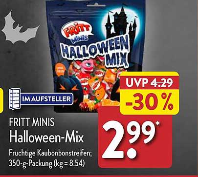 Fritt Minis Halloween-mix Angebot bei ALDI Nord - 1Prospekte.de