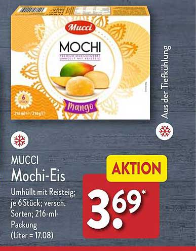 Mucci Mochi-eis Angebot bei ALDI Nord - 1Prospekte.de