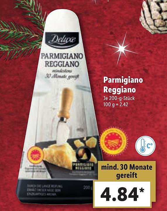 Deluxe Parmigiano Reggiano Angebot bei Lidl - 1Prospekte.de