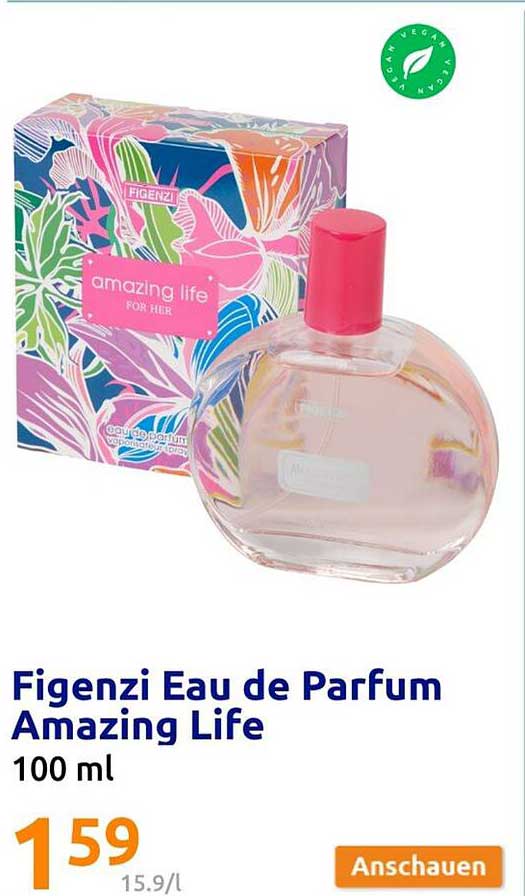 Figenzi Eau De Parfum Amazing Life Angebot bei Action - 1Prospekte.de