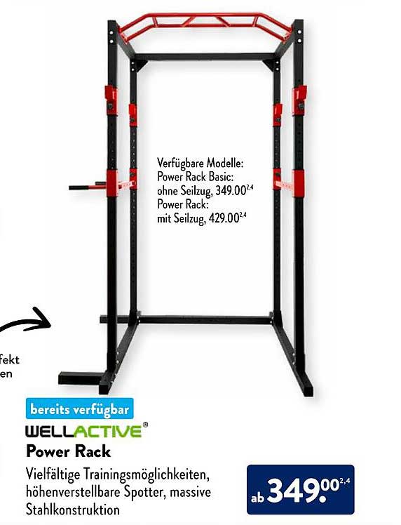 Wellactive Power Rack Angebot bei ALDI Nord - 1Prospekte.de