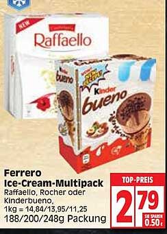 Ferrero Ice-cream-multipack Angebot bei EDEKA