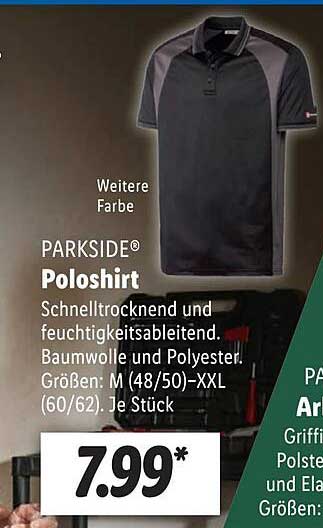 Parkside Poloshirt Angebot bei Lidl - 1Prospekte.de