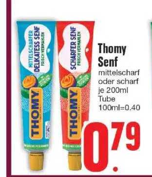 Thomy Senf Angebot bei EDEKA