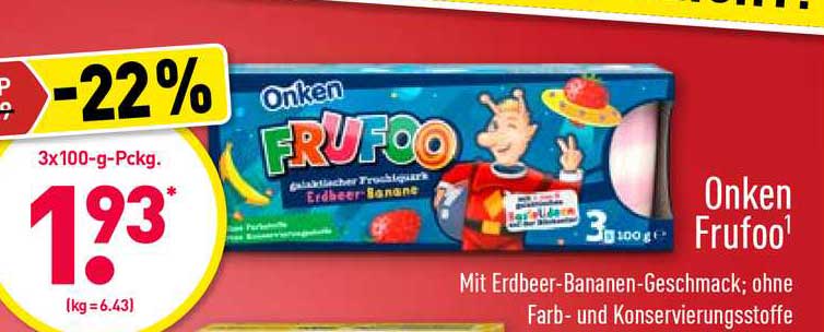 Onken Frufoo Angebot bei Netto