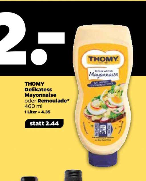 Tommy Delikatess Mayonnaise Oder Remoulade Angebot bei Netto ...